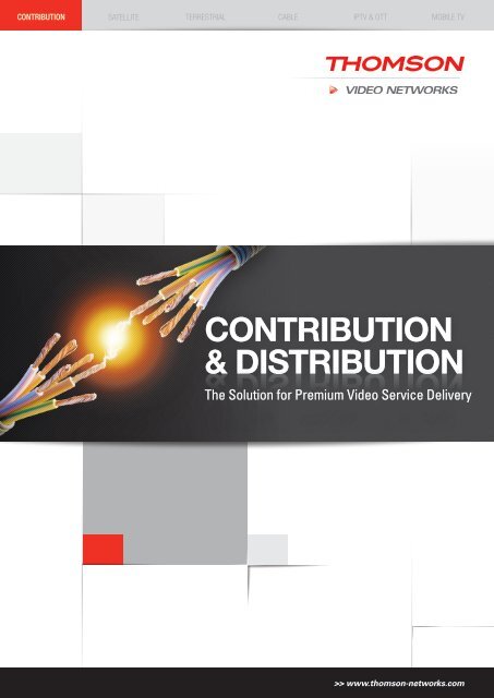 Brochure - Thomson Video Networks