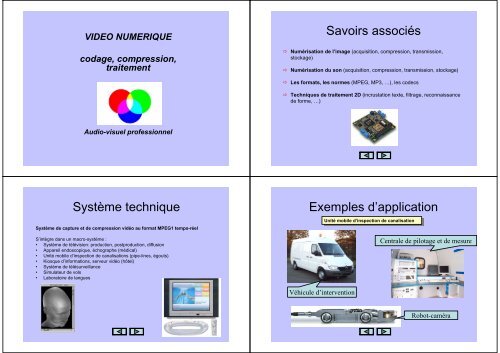 Information de bienvenue aux professionnels