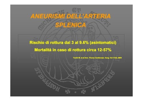 ANEURISMI DELL’ARTERIAS