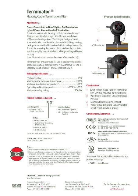 Terminator - Thermon Manufacturing Company