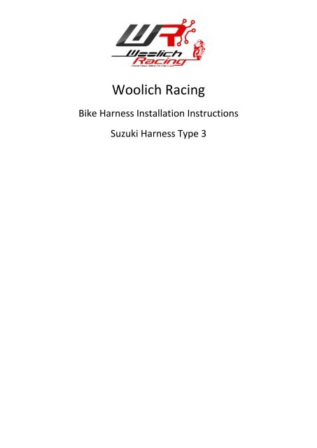 Woolich Racing - Schnitz Racing