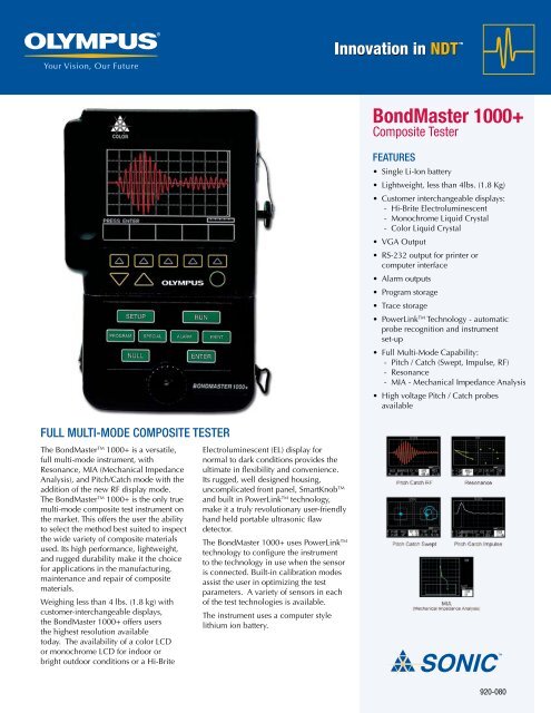 BondMaster 1000+