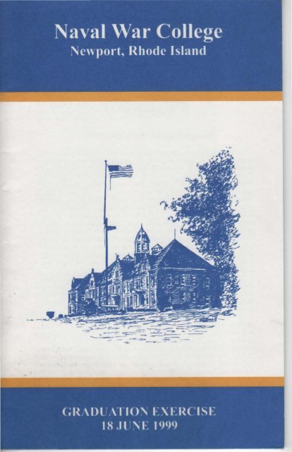 June 18, 1999 - US Naval War College