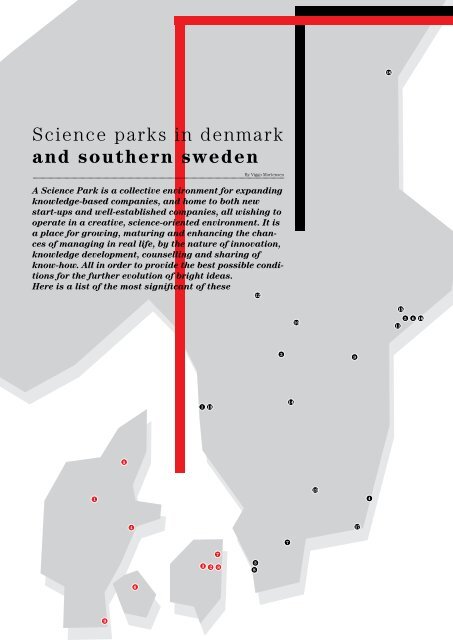 Science parks in denmark and southern sweden