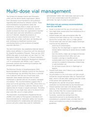 Return bins - The Pyxis ® Insider newsletter - CareFusion