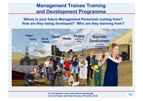 Management Trainee Training and Development Programme