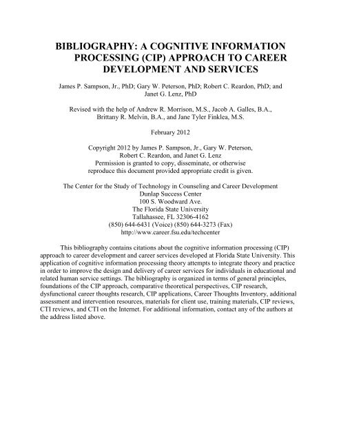 A Cognitive Information Processing Cip Approach To