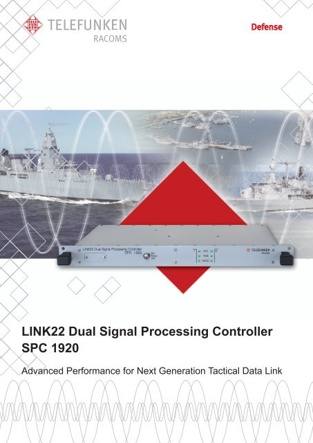 LINK22 Dual Signal Processing Controller SPC 1920