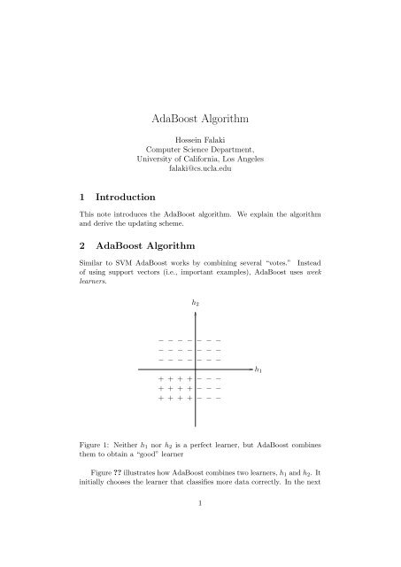 AdaBoost Algorithm - StarTrinity.com