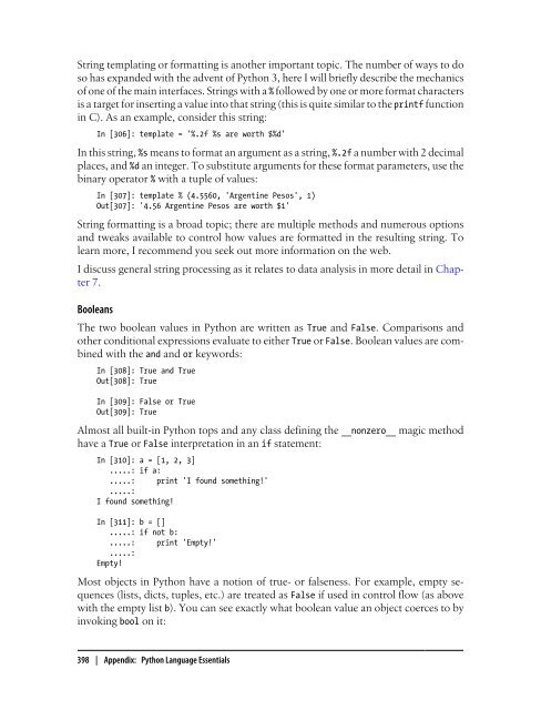 Python String Templating