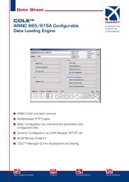 AFDX® / ARINC 664 Tutorial - TechSAT GmbH