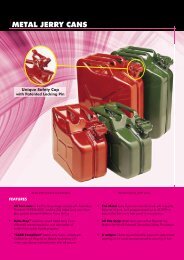 metal water jerry can - Pro Quip