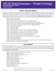 Aflac New York Dental Insurance â Basic Coverage