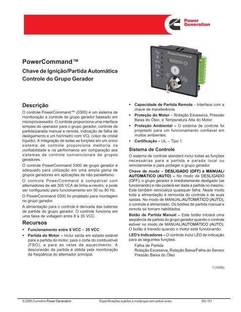 PowerCommandâ ¢ - Cummins Power Generation