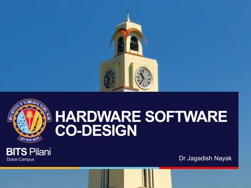 lecture 1 2 3 class room slides - BITS Pilani