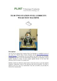 te 82s krl (din 51350-6) shear stability test machine - Phoenix ...