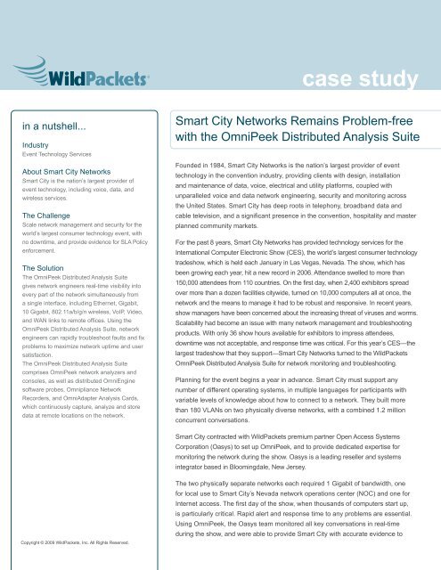 case study - WildPackets