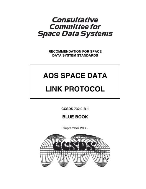 AOS Space Data Link Protocol - CCSDS