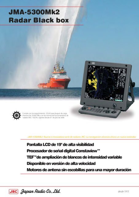 JMA-5300Mk2 Radar Black box - JRC Europe - Home