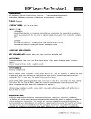 EEI Lesson Plan Template