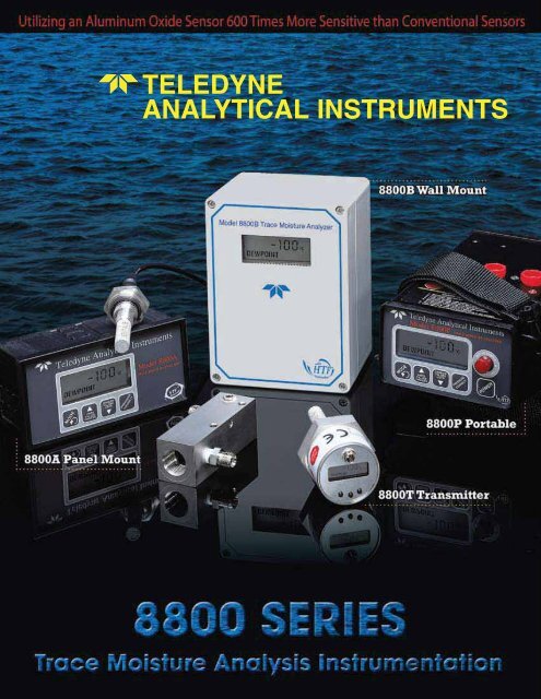 Download the brochure - Teledyne Analytical Instruments