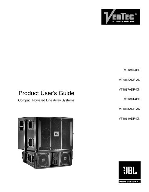 VerTec DP Compact Product User's Guide - ACE
