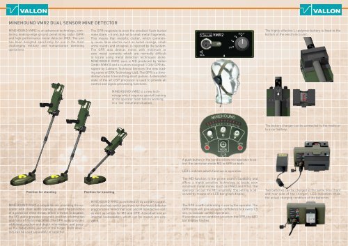MINEHOUND VMR2 DUAL SENSO