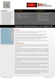 Password Reset Help - Tech Mahindra