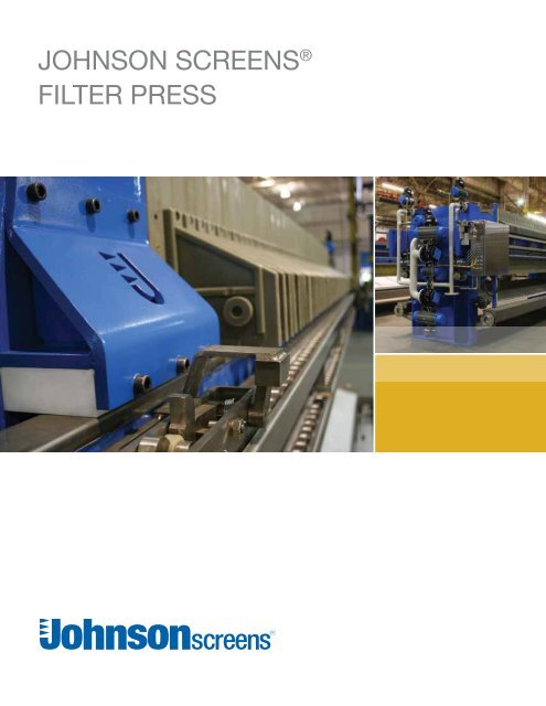 Filter Presses.pdf - Johnson Screens