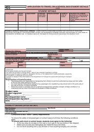 Disabled Person+Companion Bus Pass Application Form
