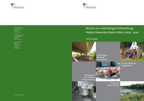 Nachhaltigkeitsbericht - Holcim (Wien)