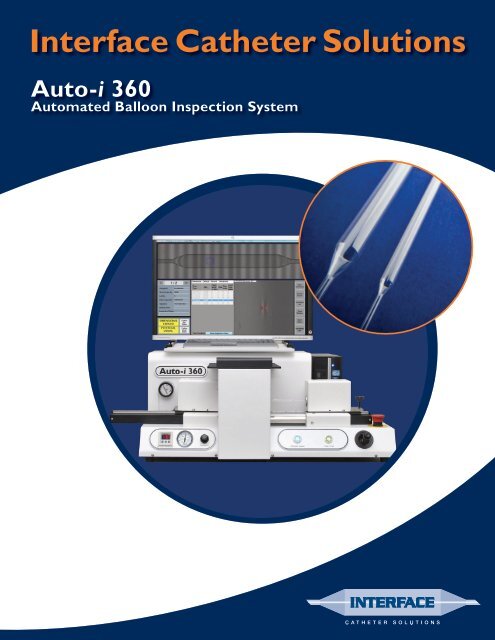 Auto-i 360 Automated Balloon Visual Inspection System - Interface ...