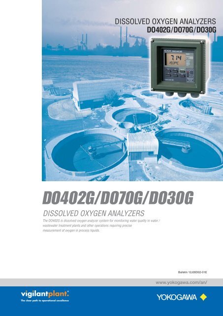 DO402G/DO70G/DO30G Dissolved Oxygen Analyzers - Yokogawa