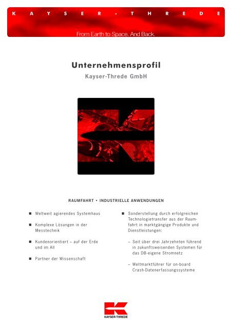 Kayser-Threde GmbH - OHB AG