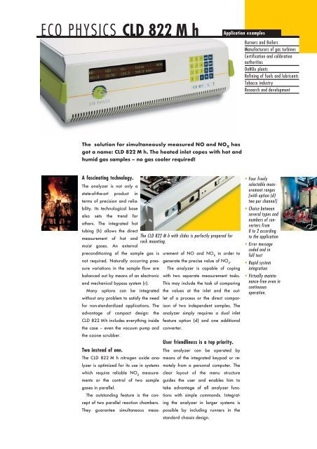 ECO PHYSICS CLD 822 M h