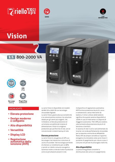 Vision - Riello UPS