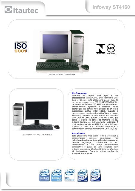 Infoway ST4160 - Itautec