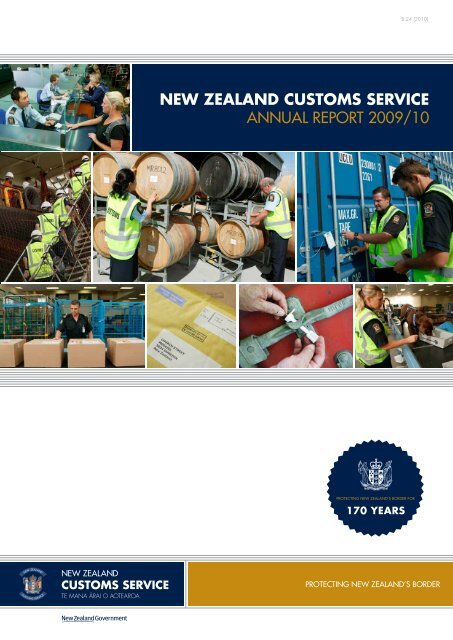 Annual Report 2009-2010 - New Zealand Customs Service