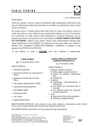 1 Egregi Signori, come già precisato al Signor Ghelfi, questa breve ...