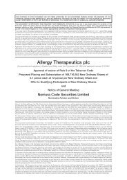 ORALVAC plus - Prescribing Information - Allergy Therapeutics