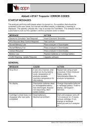 I-STAT PROTHROMBIN TIME / (PT/INR) METHOD - appn