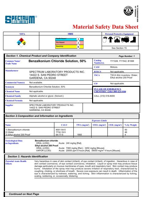 MSDS Material Safety Data Sheet, 48% OFF | brunofuga.adv.br