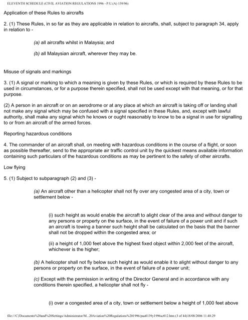 ELEVENTH SCHEDULE (CIVIL