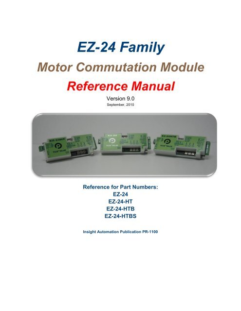 EZ-24 Family - Insight Automation