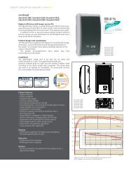 StecaGrid 3000 / 3600 - Metgen