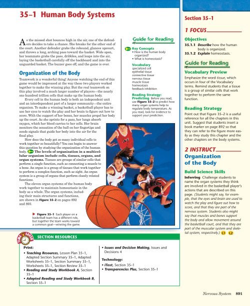 Body Systems Vocabulary Words