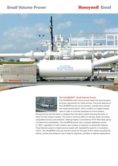 Small Volume Prover - Cross Technical Services