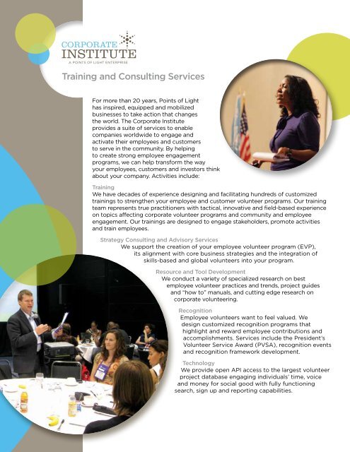 Corporate Training Brochure