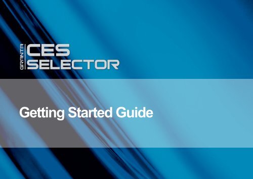 Getting Started Guide (PDF, 2.3Mb) - Granta Design Getting Started Guide (PDF, 2.3Mb) - Granta Design