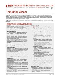 Technical Notes 21C - Brick Masonry Cavity Walls - Construction ...